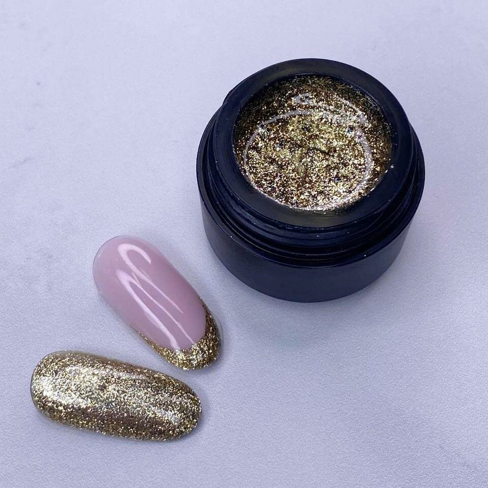 Гель-краска Lakres Platina Gold 5 г