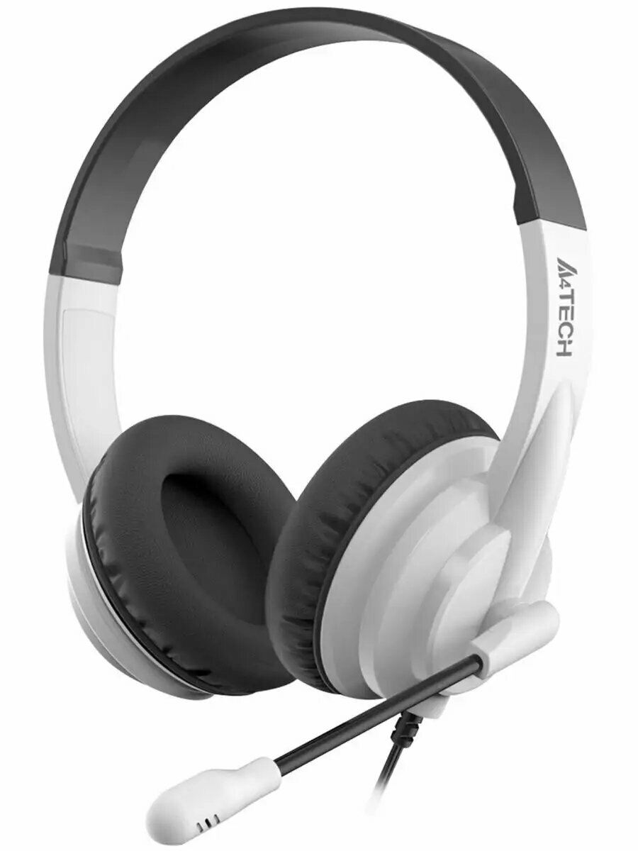 Наушники с микрофоном A4Tech HU-10 White