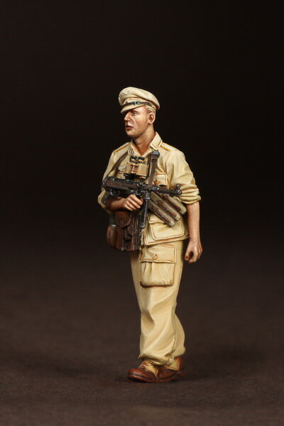 35129SOGA Officer Fallschirmjager- Brigade Ramcke. El Alamein, August 1942.