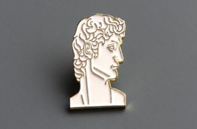 Подписные издания Значок эмалированный, Давид sela25