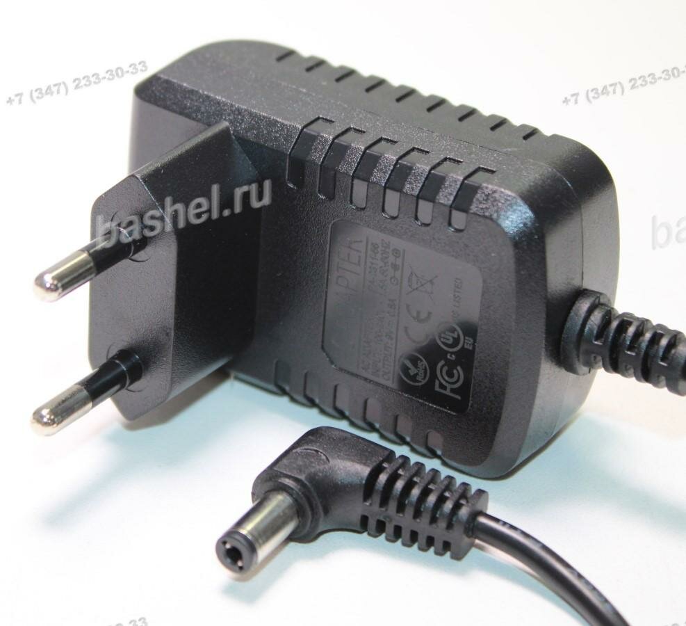 Блок питания 9V, 0.6A Voltlander AC-N592 (штекер 5.5*2.1) (+)