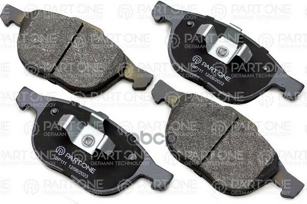 Колодки тормозные дисковые front, FORD C-MAX 03>, FOCUS II 04>, FOCUS II Turnier 04>, MAZDA 3 03>, 155.1x62.4x18.2 PART-ONE