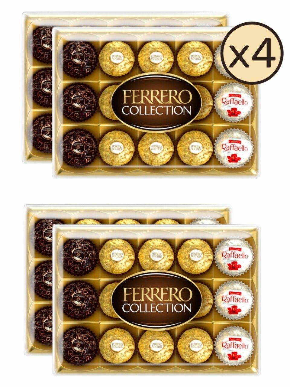 Конфеты шоколадные "Ferrero Collection", ассорти, 172,2г 4 шт