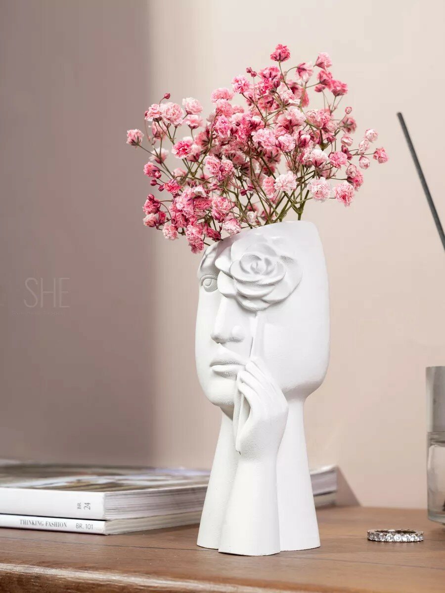 Ваза для сухоцветов для интерьера и декора SHE.STYLE.Home.Emotions