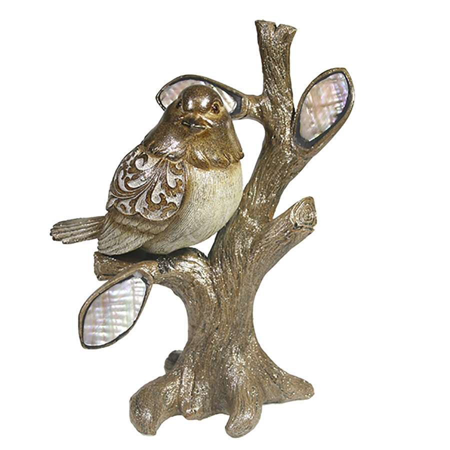 Статуэтка Красивая птичка на ветке, 18*8*20.5см KSMR-714176