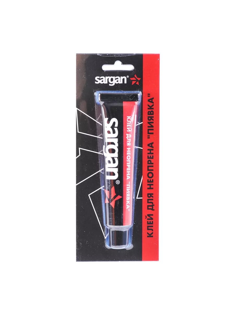 Клей для неопрена Sargan Пиявка (30g, чёрный)