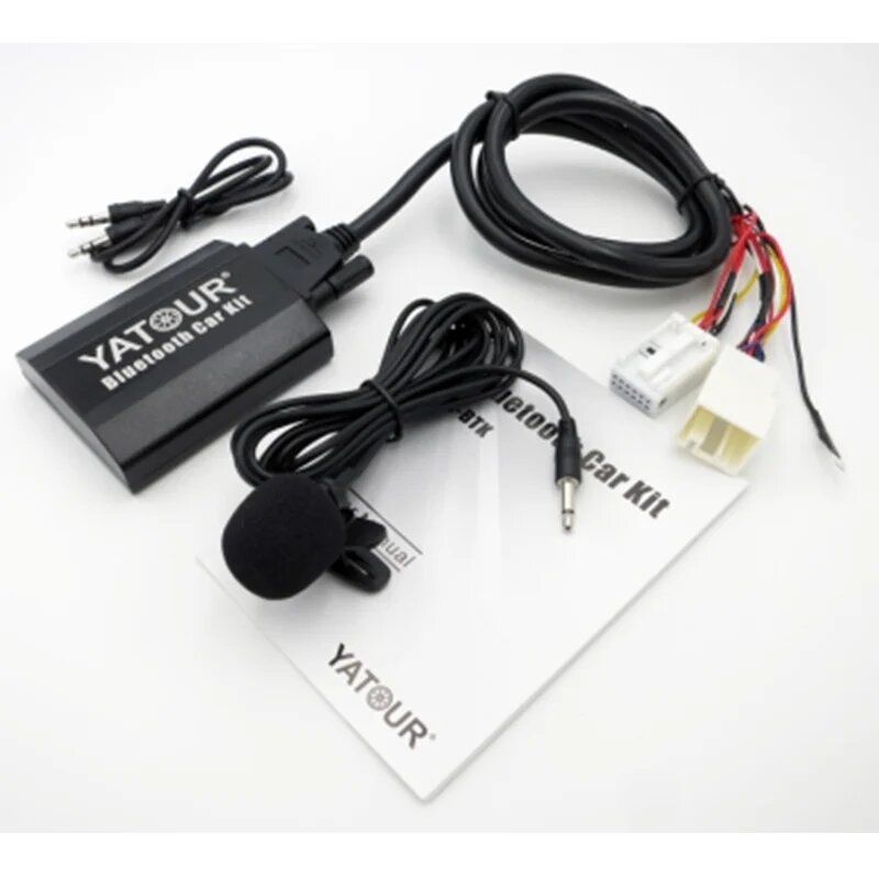 Автомобильный аудио AUX Bluetooth комплект Yatour для vw Passat Tiguan Audi концерт 3 хор 3 Skoda сиденье Автомобильный MP3-плеер AUX адаптер