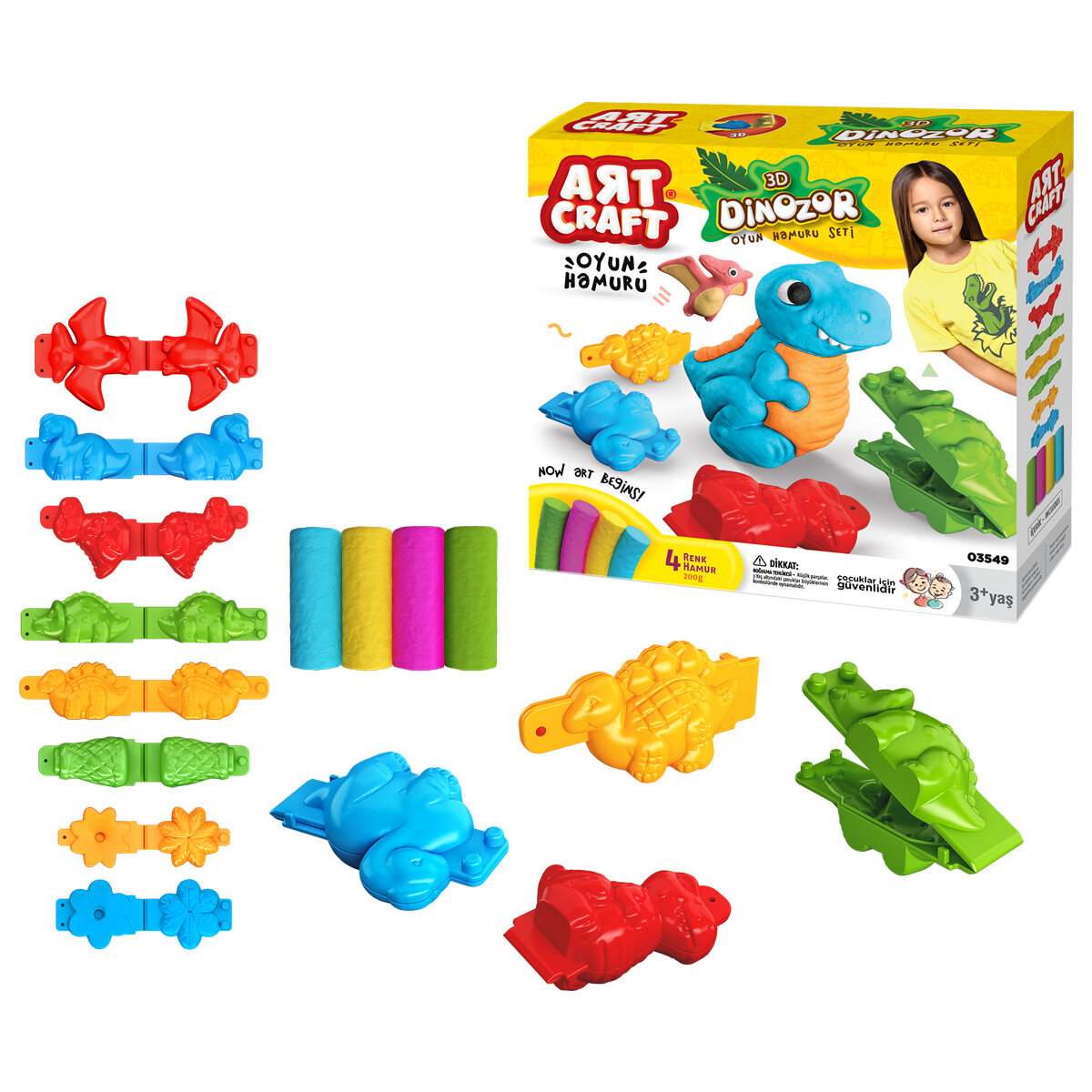 Тесто-пластилин AЯT CRAFT