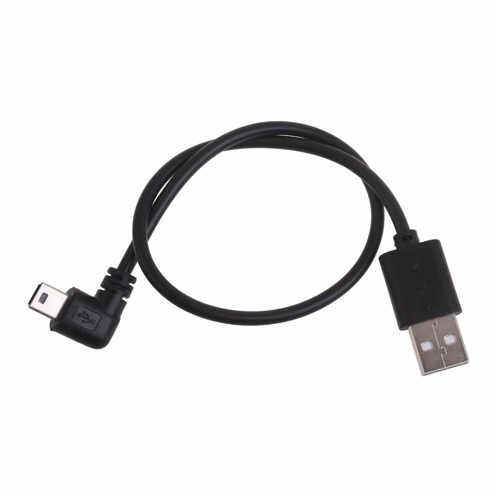 Мини USB B 5pin Мужской Угловой Кабель 90 для Зарядки