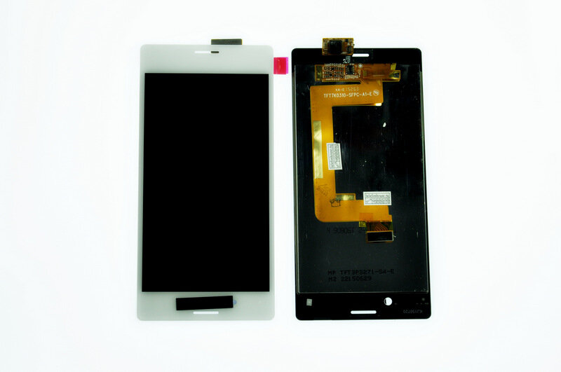 Дисплей для Sony Xperia M4 Aqua E2303/E2312/E2333+Тачскрин белый ориг