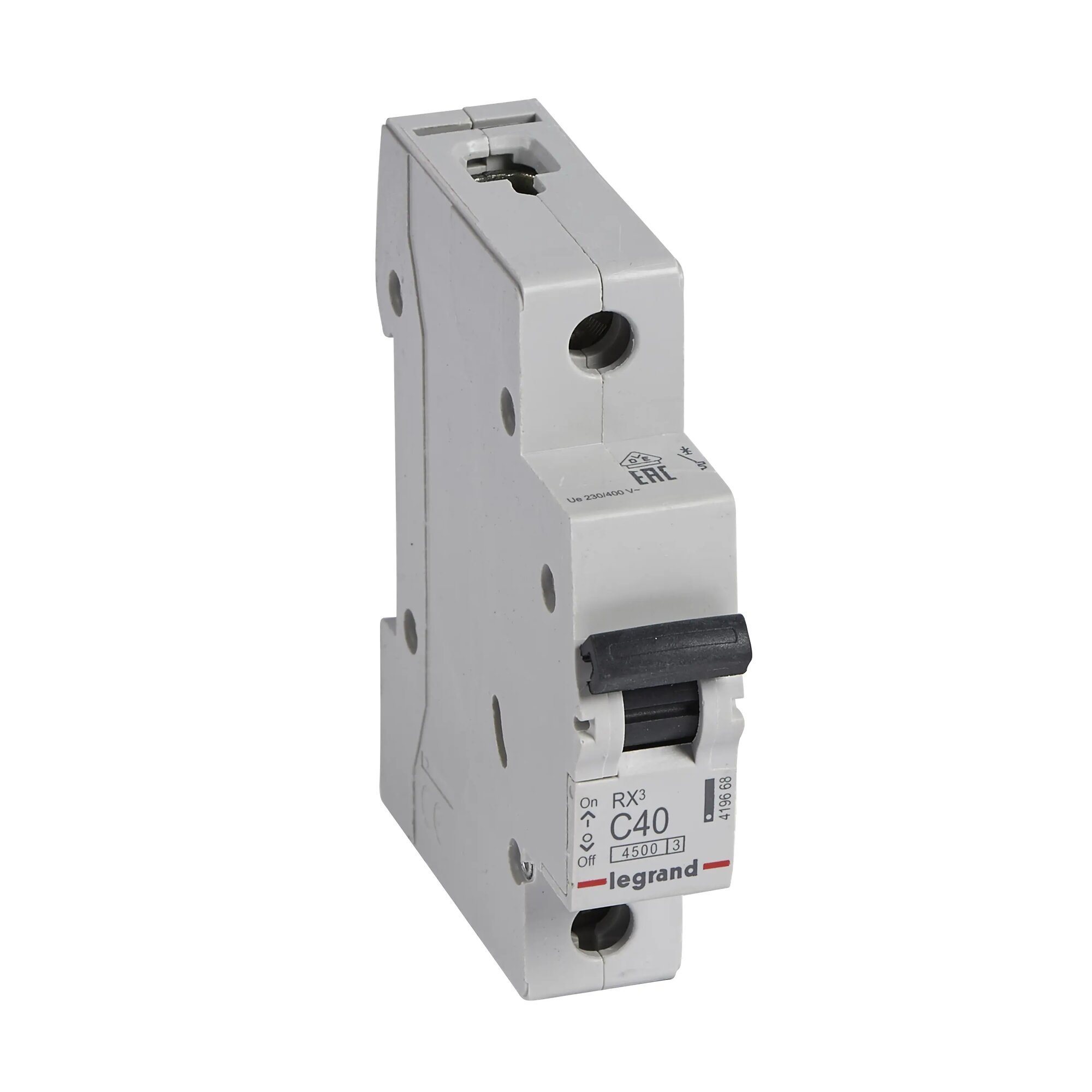 Автоматический выключатель Legrand RX3 1P C40 А 4.5 кА