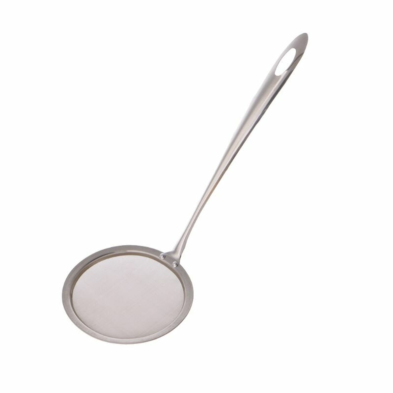 1 шт. мелкоячеистые масляные фильтры из нержавеющей стали, фильтр для муки, дуршлаг, кухонный инструмент