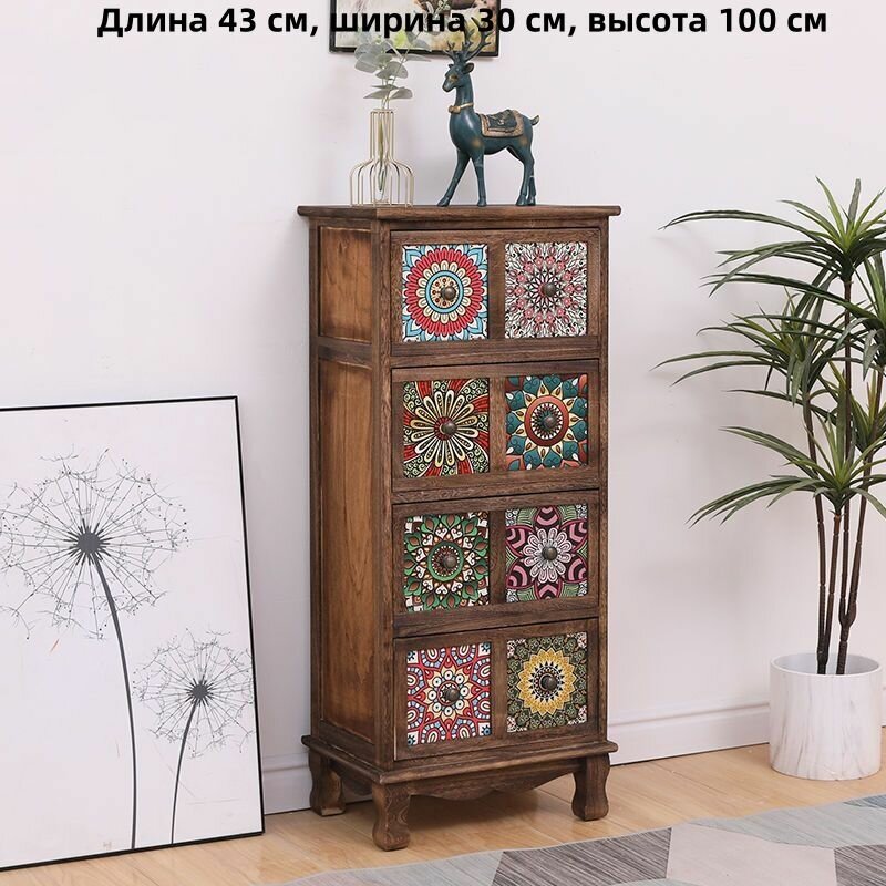 Тумба прикроватная с ящиками