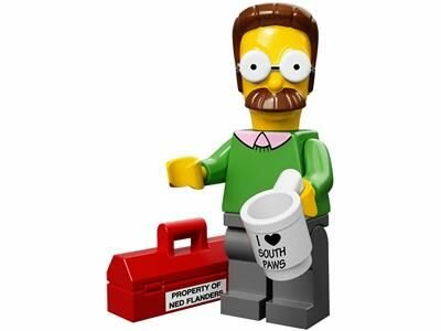 Конструктор LEGO Minifigures The Simpsons Series 1 71005-7 Нед Фландерс / Ned Flanders (colsim-7)