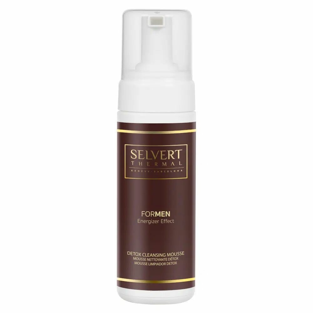SELVERT THERMAL For Men Детоксицирующая пенка Detox Cleansing Mousse 150 мл