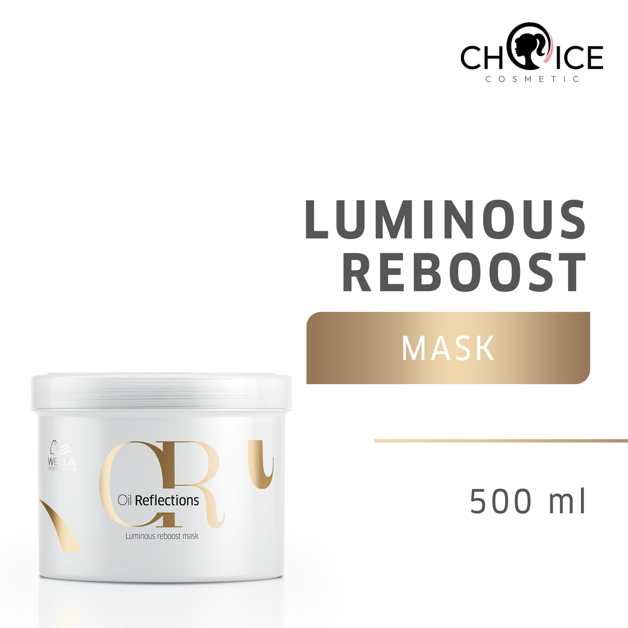 Wella Professionals / Маска для интенсивного блеска волос OIL REFLECTIONS LUMINOUS REBOOST MASK, 500мл