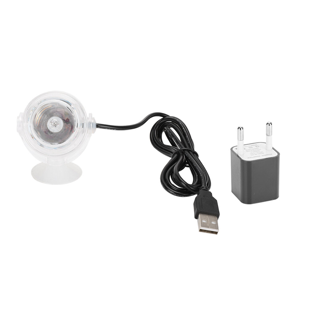 Пластиковые водонепроницаемые погружные светодиодные аквариумы красочный градиент ночной пятно световой аквариум пресноводная морская вода аксессуары 100–240 В