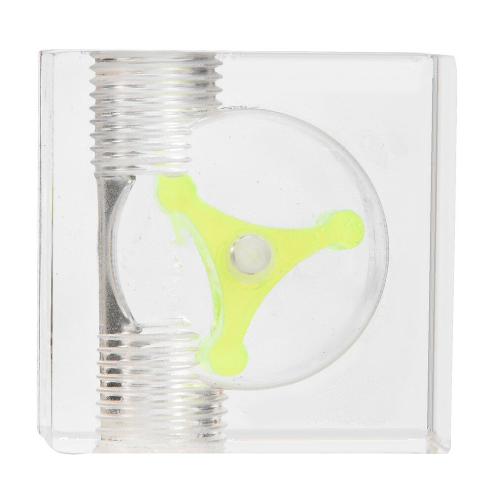 3 Индикатор измерителя потока рабочего колеса для системы водяного охлаждения ПК G1/4 резьба квадрат 2 способа