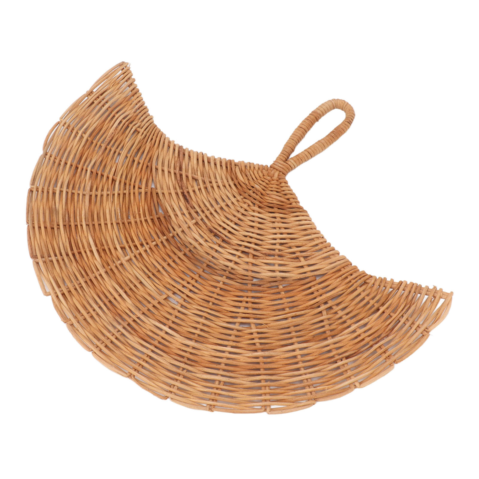 Вентилятор из ротанга, украшение на стену, Северная Европа, стиль, тканое подвесное украшение из ротанга, украшение на стену для гостиной, спальни, натуральный цвет