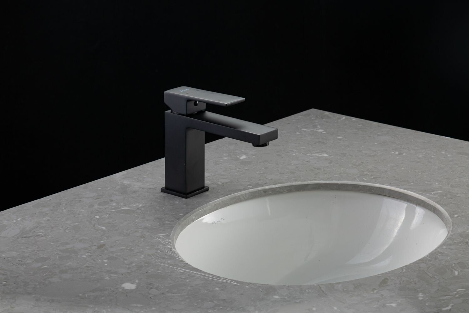 Смеситель для раковины Frap F1091-6, черный