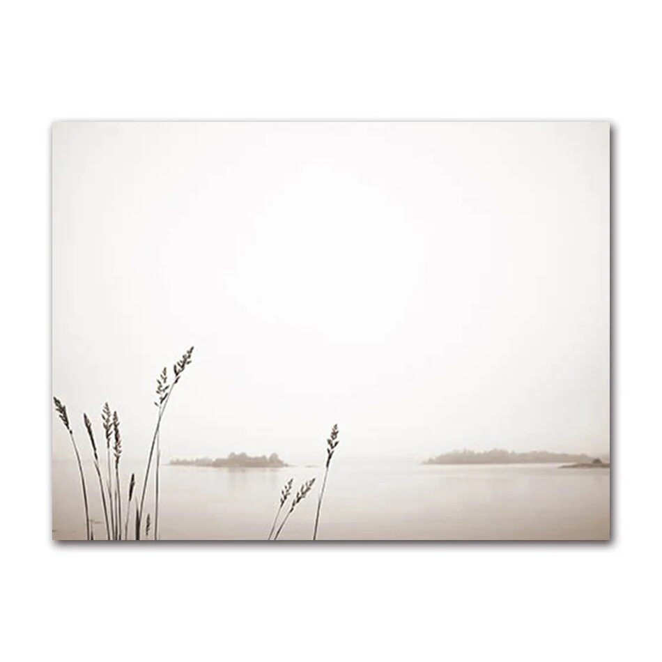 Скандинавский пейзаж, плакат 40x60см, цвет 9027-04