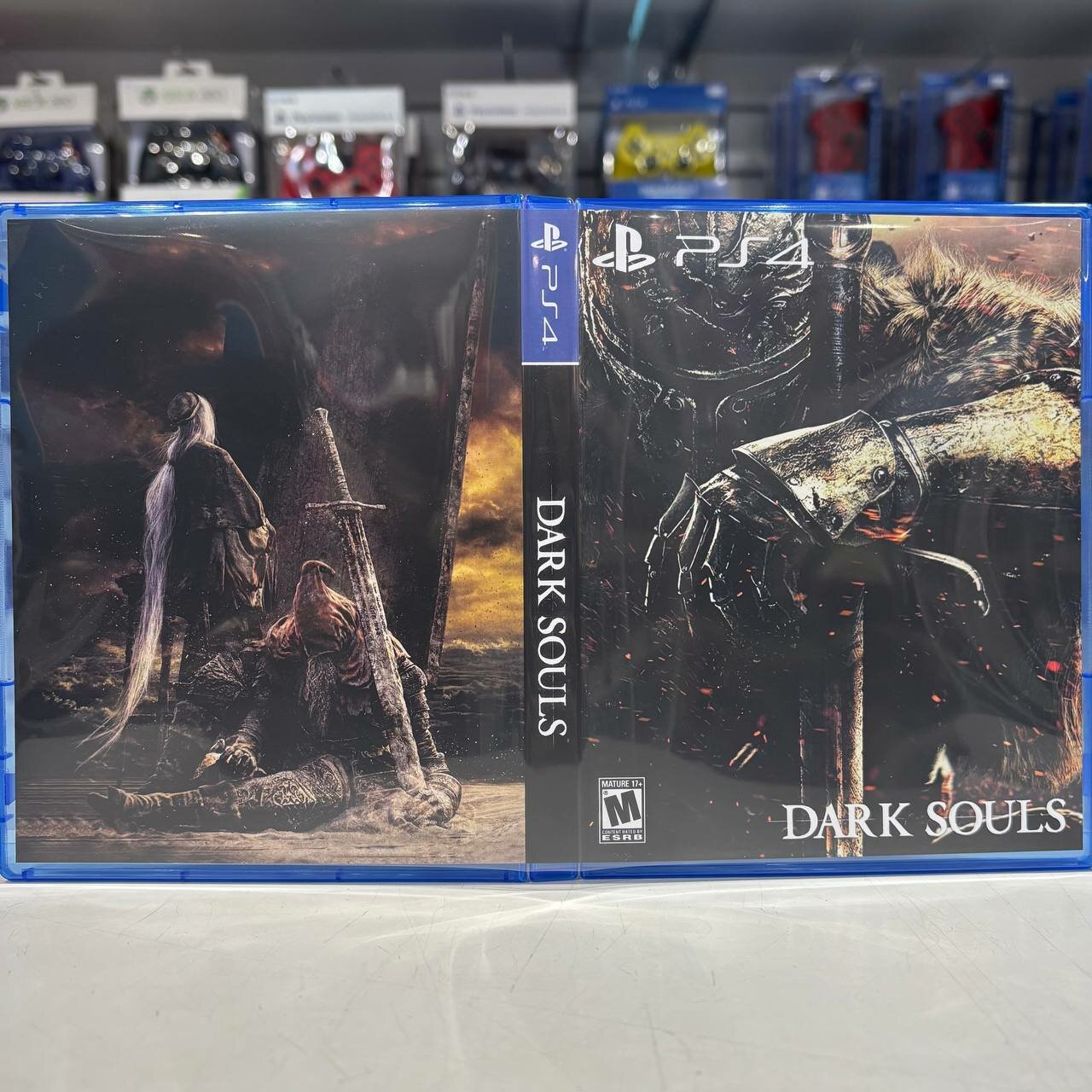 Игра "Dark Souls" PS4 - Кастомная обложка для диска №10