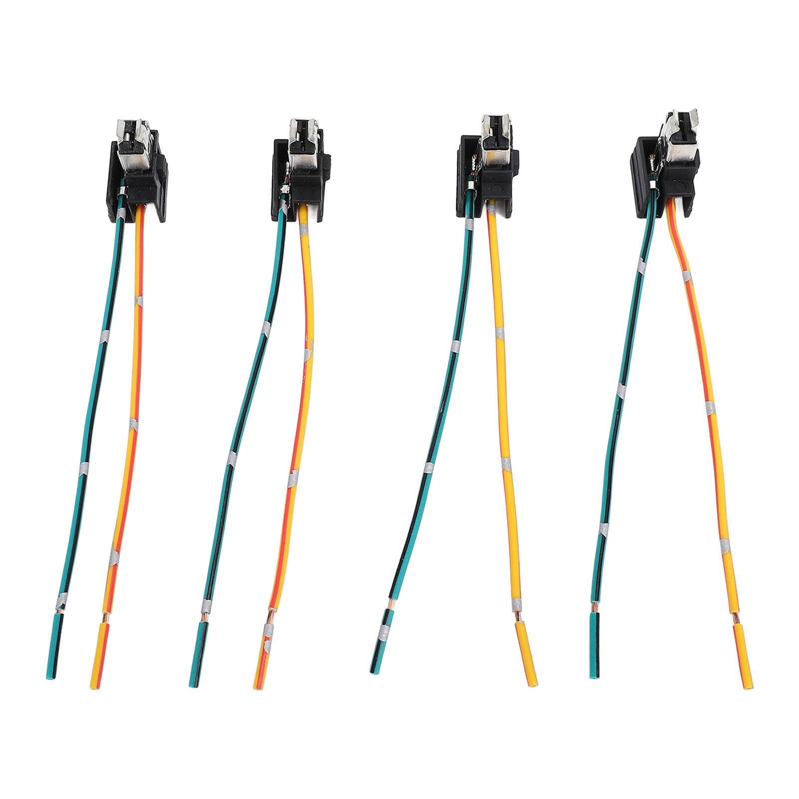 4ШТ Жгут Проводов Фары Штекер DC12-24V Розетка Провода для Галогенной Лампы H1 с Внутренней Головкой