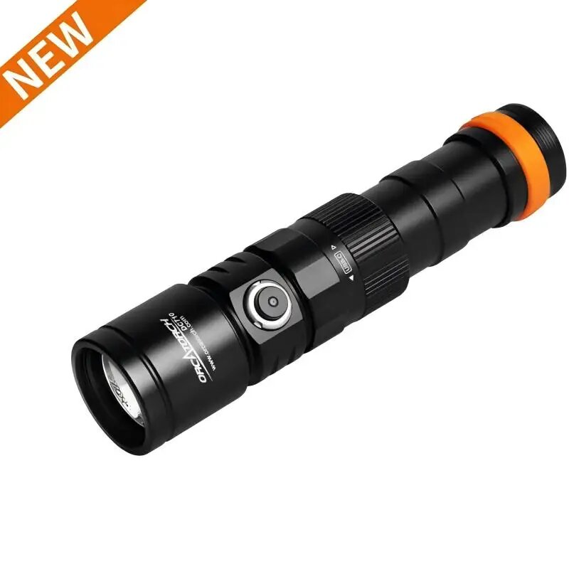 ORCATORCH DC710 фонарь для дайвинга 3000 люмен