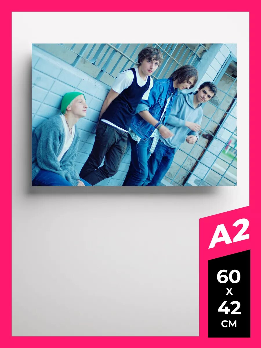 Интерьерный постер Нервы 8 на стену А1, А2, А3, 50 х 70, матовая фотобумага премиум качества