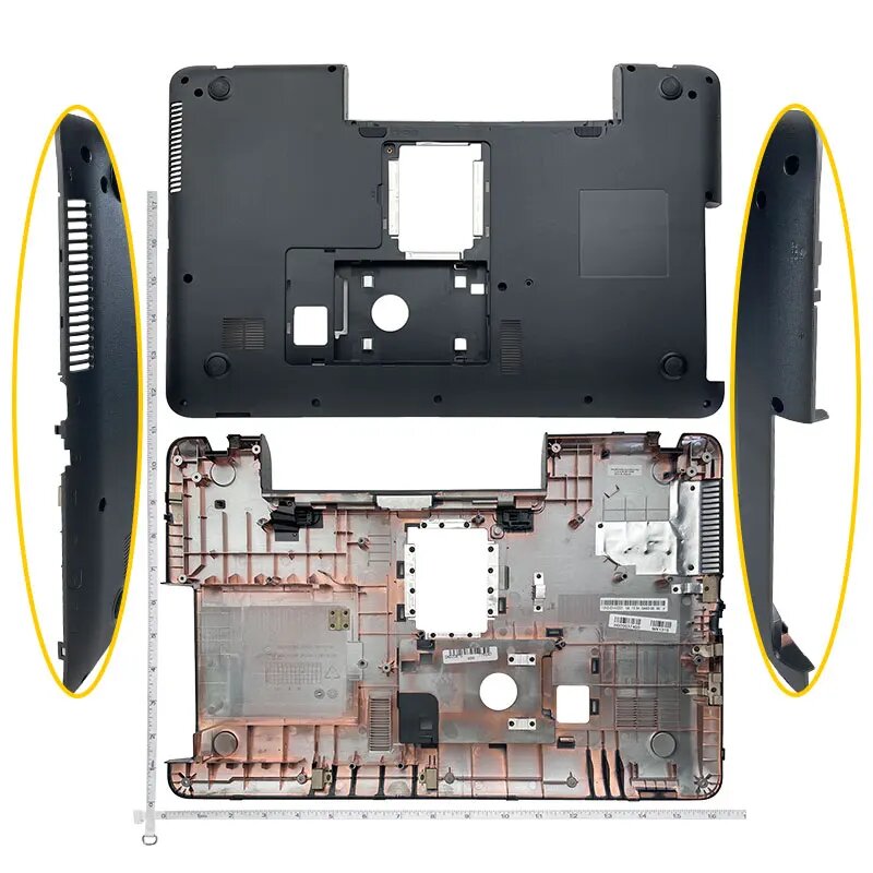 GZEELE новая нижняя крышка для ноутбука Toshiba Satellite L870 L875 C875 C870 S870 S875 C870D C875D P/N H000037400