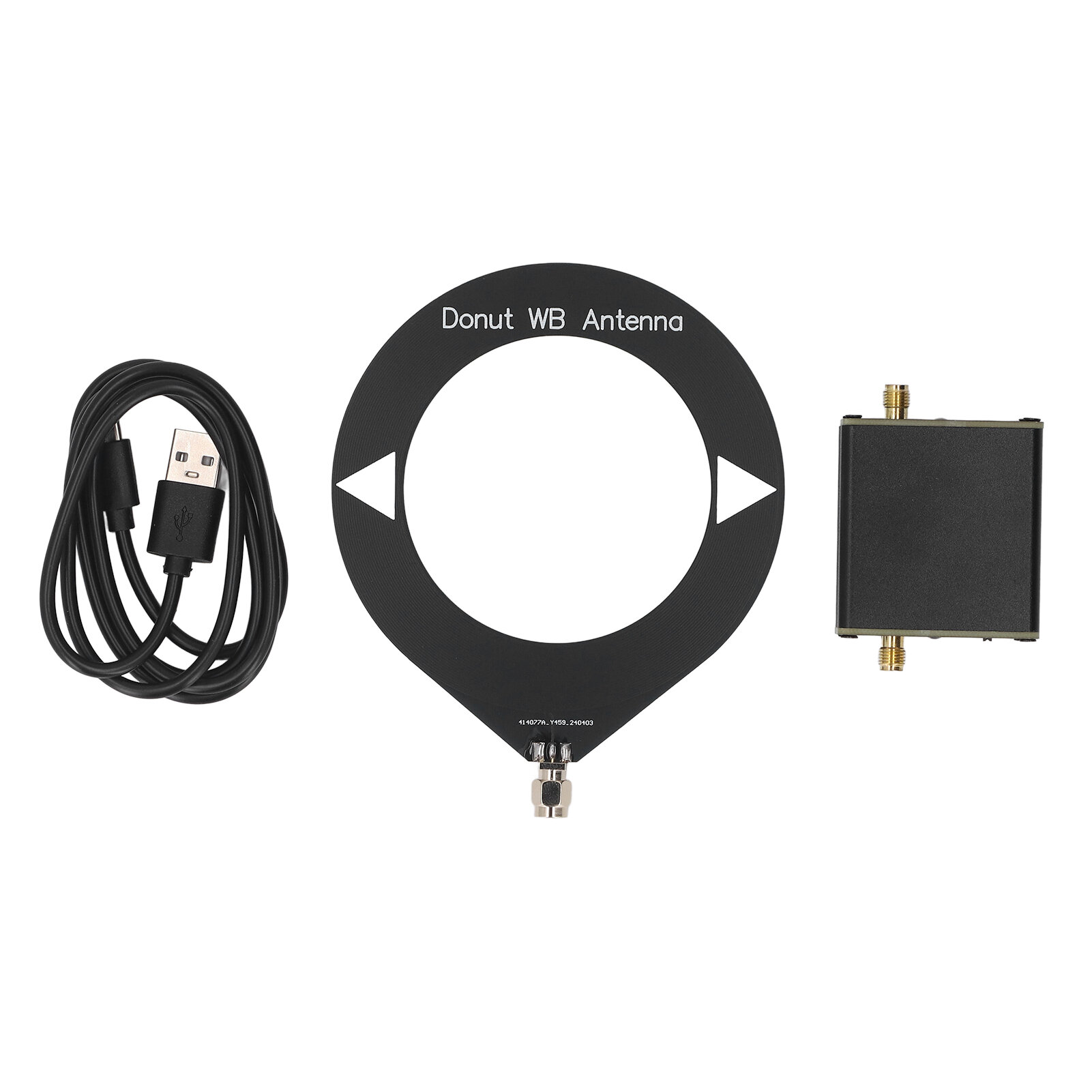 Усилитель сигнала с низким уровнем шума, полнодиапазонный усилитель ВЧ, преобразователь с низким импедансом и антеннами Donut WB, рамочные антенны 10 кГц-180 МГц для радиостанций