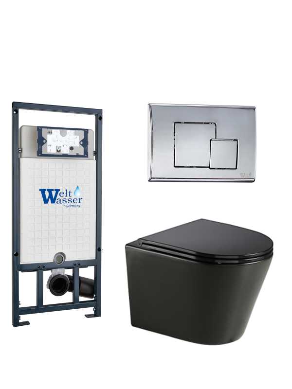 WeltWasser Комплект MARBERG 507 + SALZBACH 043 GL-BL + MAR 507 SE CR WeltWasser