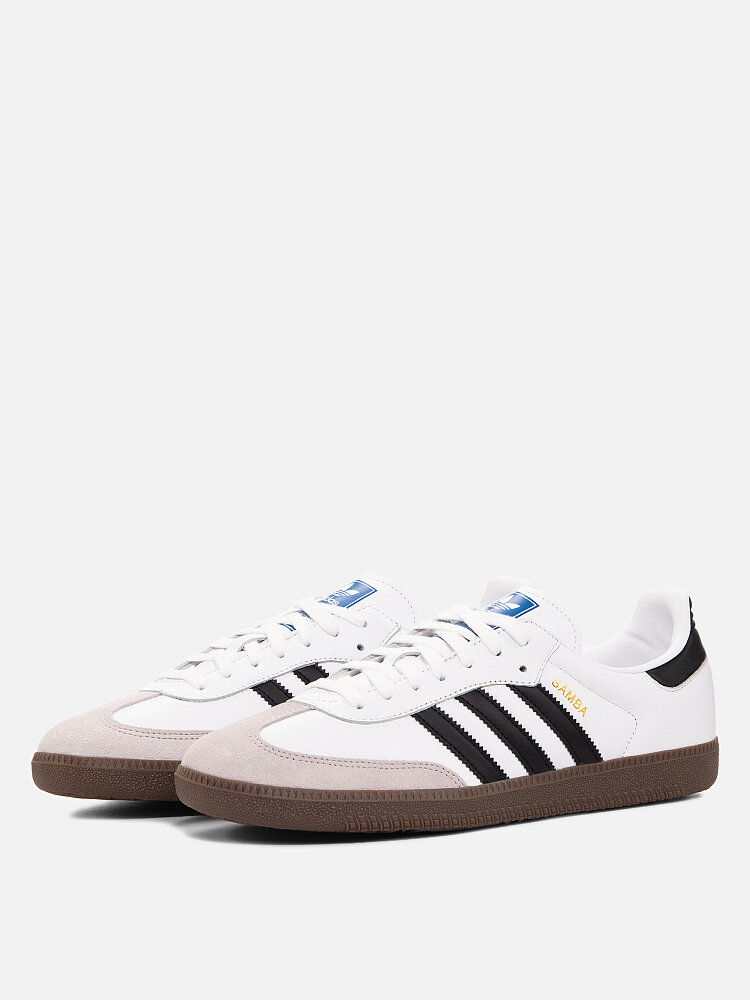Кроссовки adidas Samba OG, размер 45, белый — фото 1