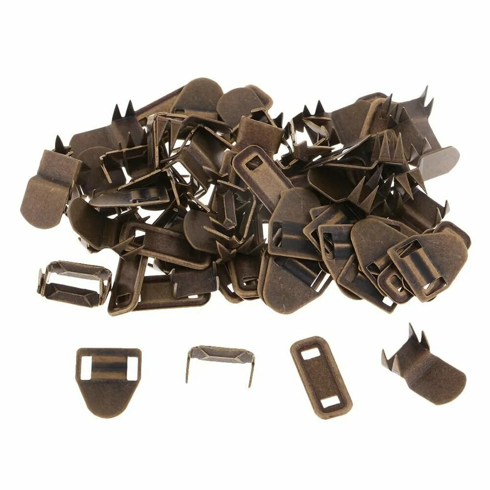 Медные крючки и петли для одежды, бронза