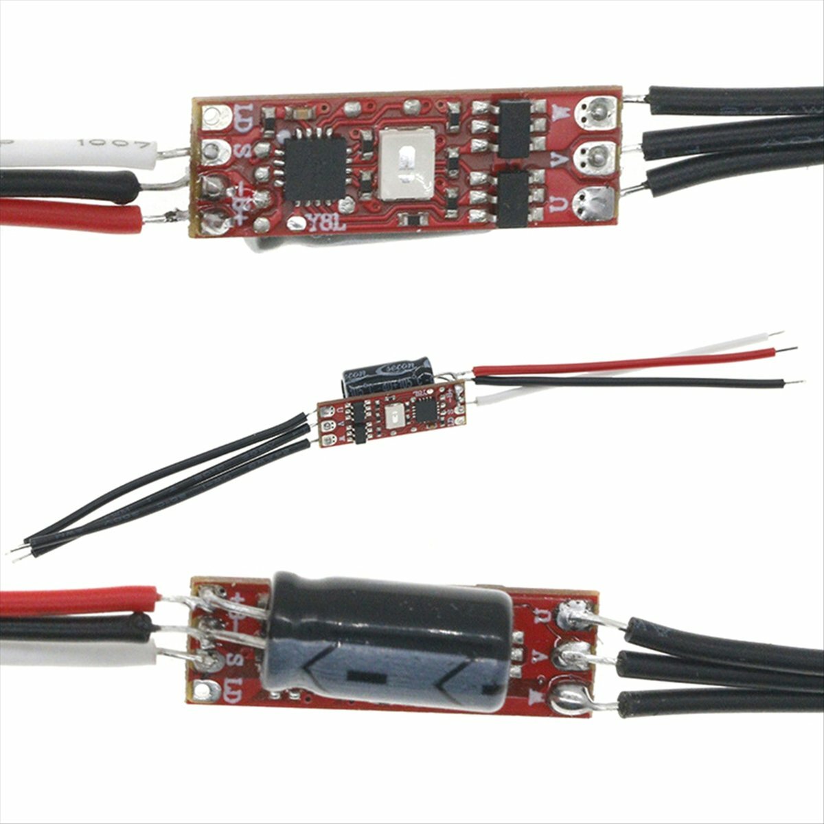 1S DC 3V-6V 3.7V 3.5A Mini BLDC Бесщеточный Двигатель Плата Драйвера Красный