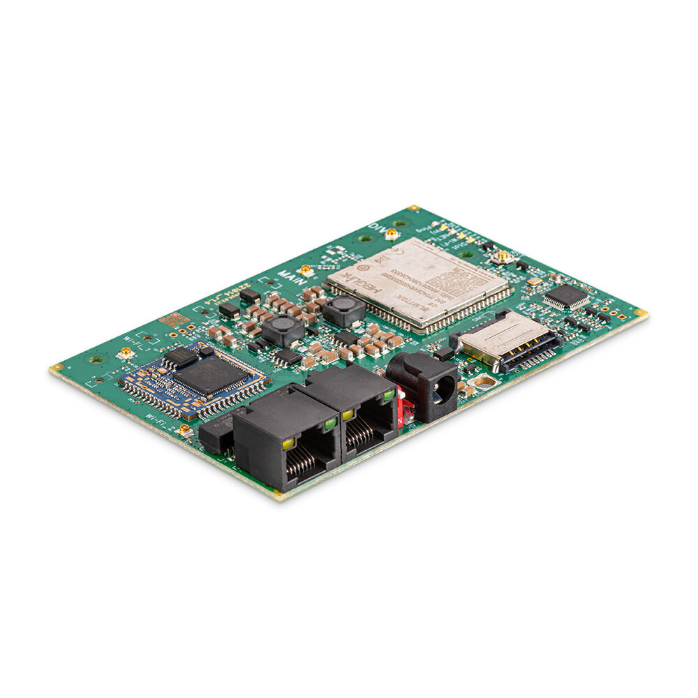 Встраиваемый роутер с модемом LTE cat.4 и поддержкой SIM-инжектора KROKS Rt-Brd RSIM m4 (U. FL-female)