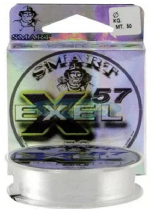 Леска Smart EXEL 57 50m 0.18mm