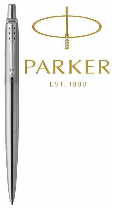 Шариковая ручка Parker Jotter Core K61 Stainless Steel CT