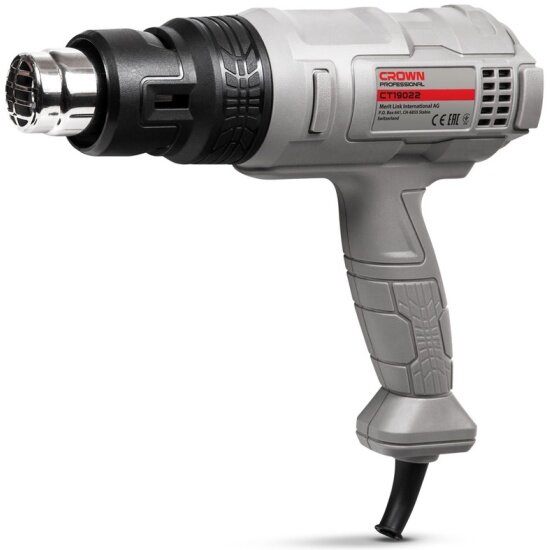 Фен строительный Crown Professional CROWN CT19022K