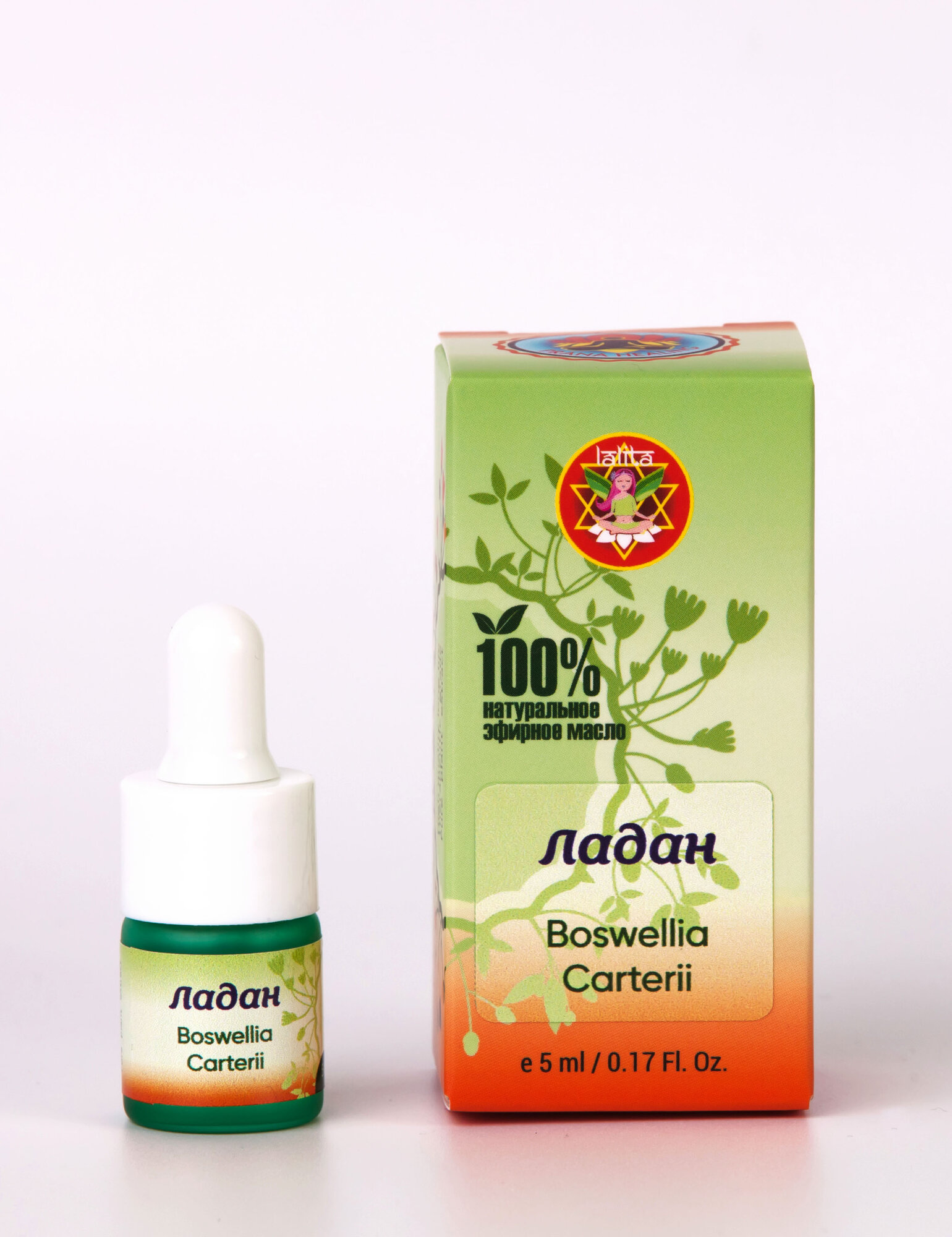 Ладан (эфирное масло) / Boswellia carterii / 5 мл / стекло / Prana Healing / LALITA®