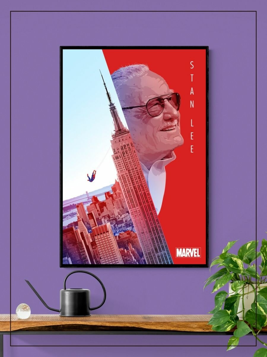 Постер "Стэн Ли из Marvel" — фото 1