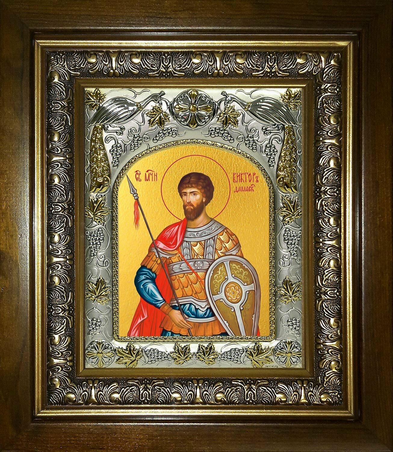 Икона Виктор Дамасский, Святой мученик
