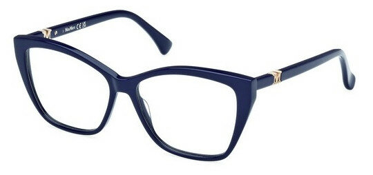Женская оправа для очков Max Mara MM 5036 090, цвет: синий, квадратные, пластик