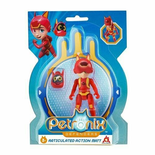 Petronix Фигурка Мэтт (с аксессуарами, в блистере, от 3 лет) 40797, (TARNA ENTERPRISES LTD)