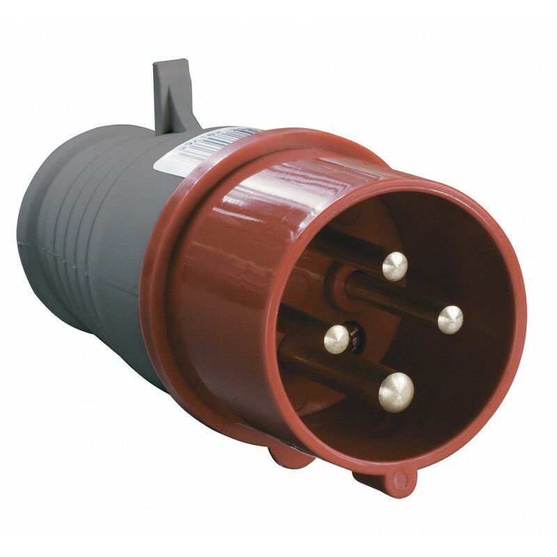 Вилка переносная ССИ-014 3Р+РЕ 16А 380-415В IP44 IEK, цена за 1 шт