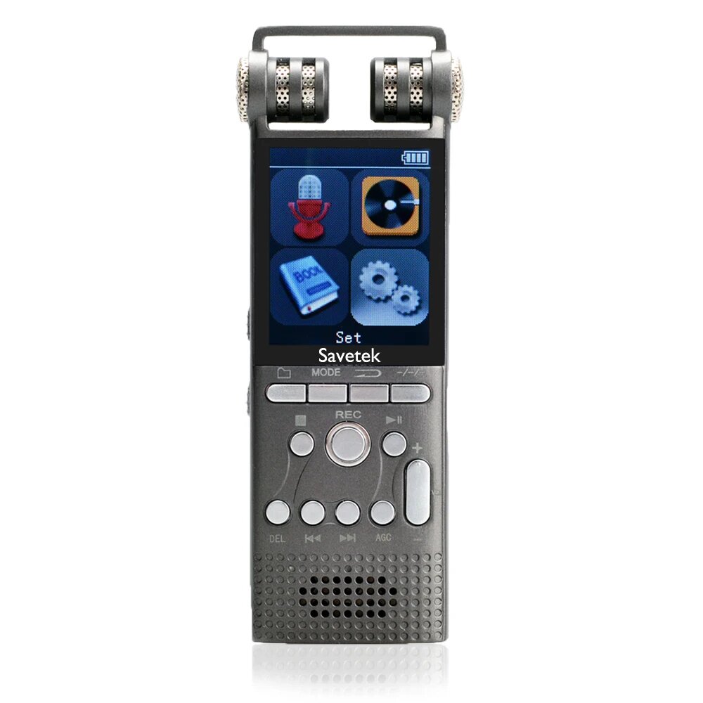 Savetek Цифровой диктофон USB-ручка 8/16/32 ГБ 32 ГБ, without External Mic