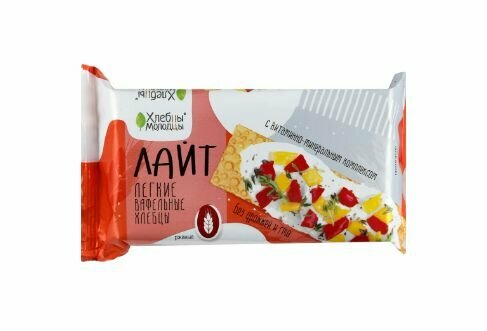 Хлебцы хлебцы-молодцы Лайт вафельные ржаные, 70г, 10 шт.