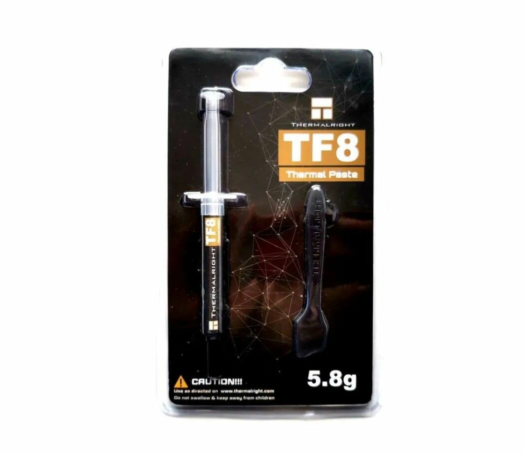 Термопаста 5.8гр Thermalright Pasta TF8 13.8 Вт/мК со шпателем