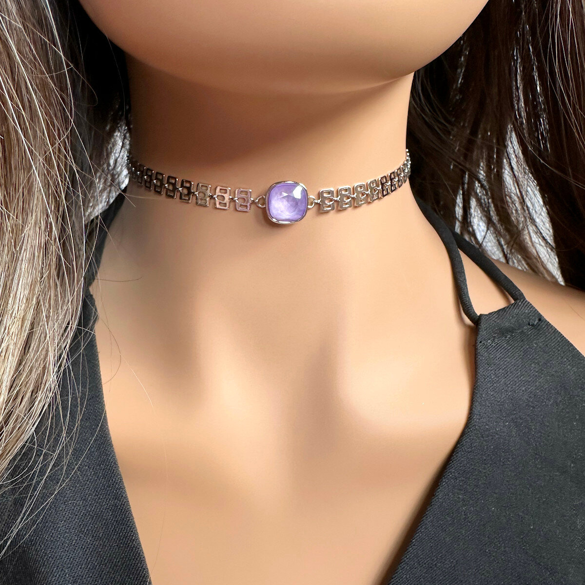 Чокер, кристаллы Swarovski