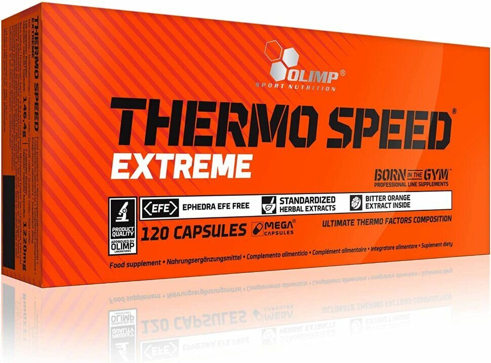 Olimp Thermo Speed Hardcore, Жиросжигающий комплекс 120 капсул